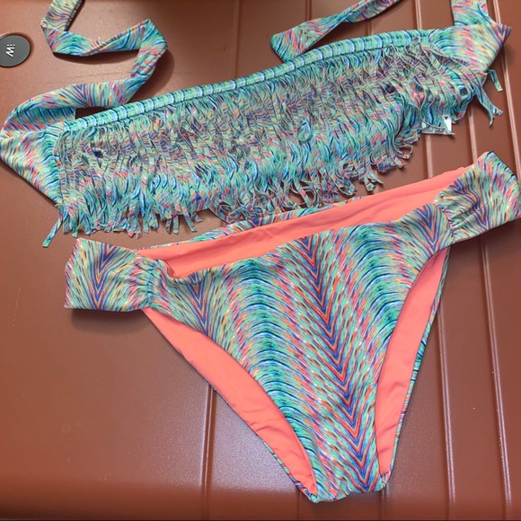 l*space | Swim | L Space Chevron Bikini Set | Poshmark